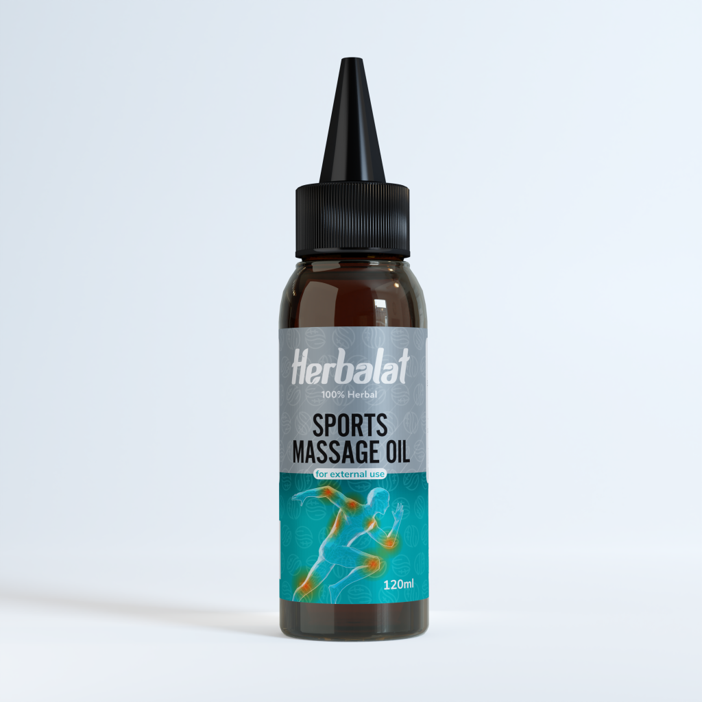 Sports Massage Oil Herbalat